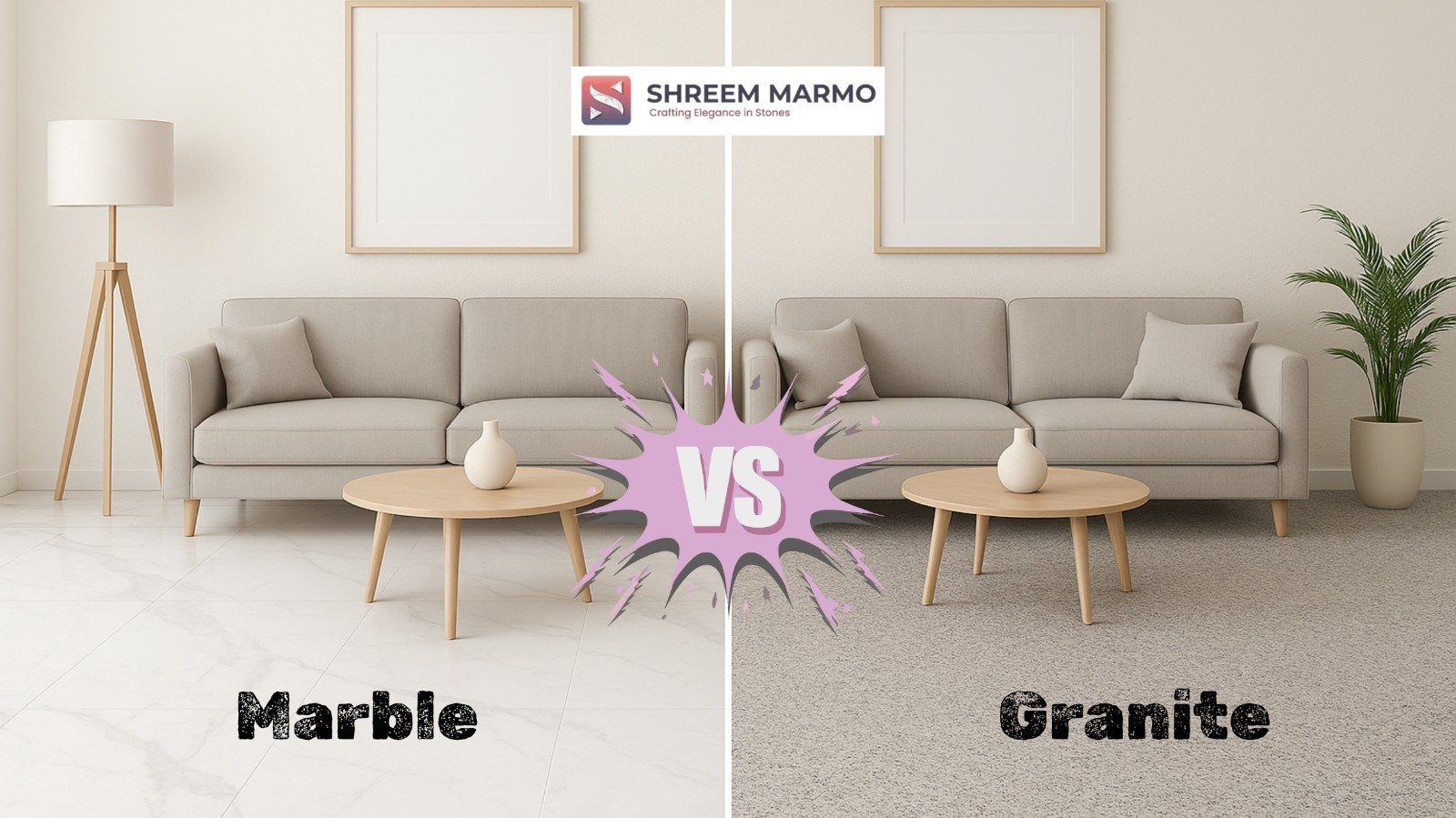 Marble Flooring vs. Granite: Which Is Better for Your Space?
